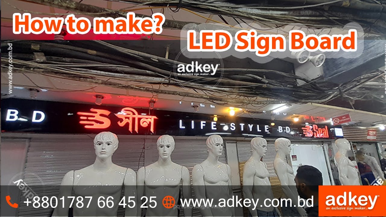 LED Sign bd Neon Sign Board LED Display Name Plate Board Light Sign ...