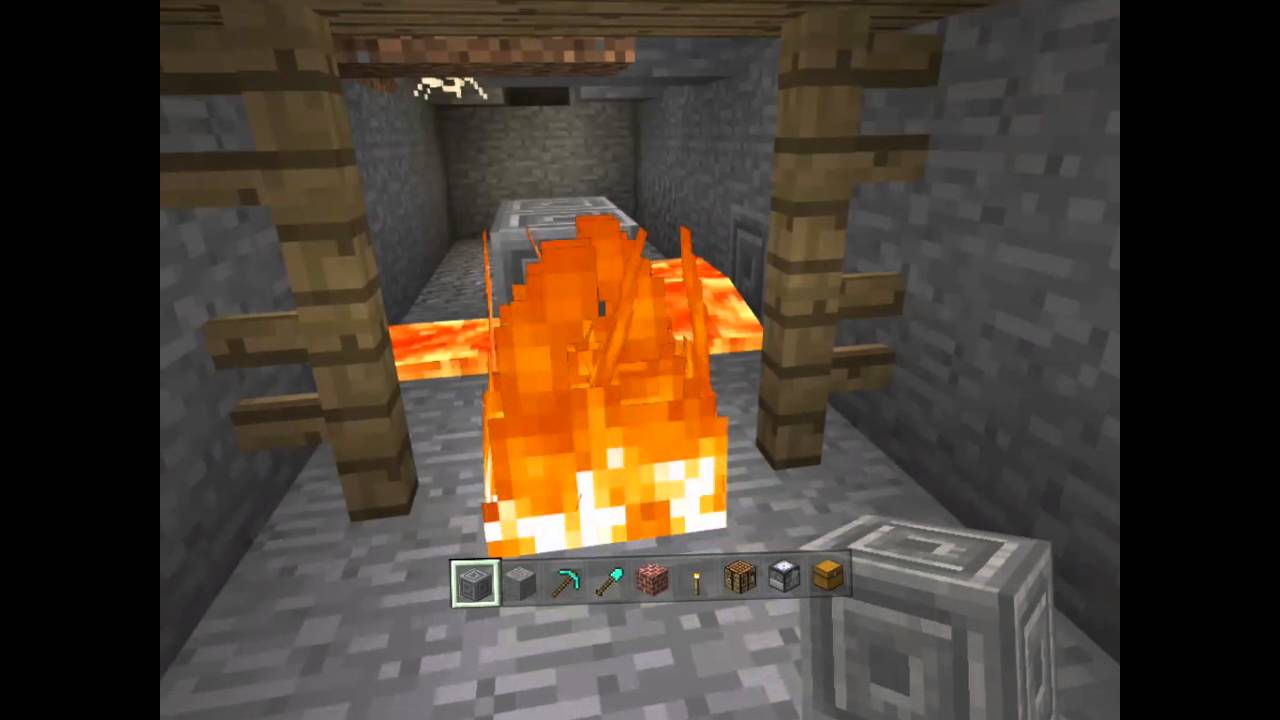 Minecraft VR Edition. (Virtual Reality Minecraft. Im inside the game ...