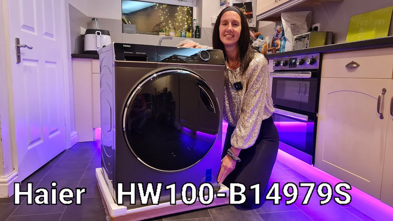 Haier Washing Machine Unboxing,Tour,Demo,Sound Test - YouTube
