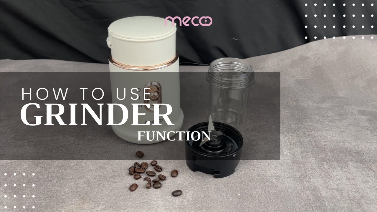 How To Use Mecoo 5 in 1 Chopper | Dry Grinder Function |Cara ...