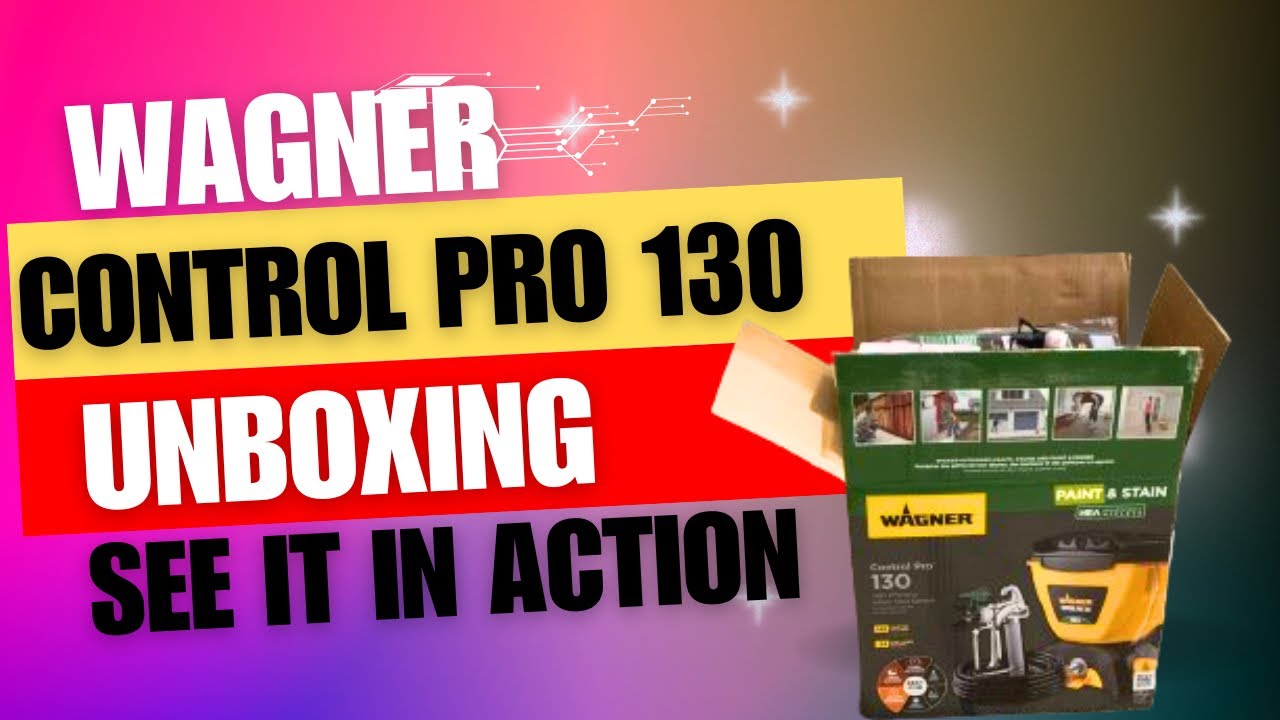 Wagner Control Pro 130 - unboxing and seeing it in action ️ - YouTube