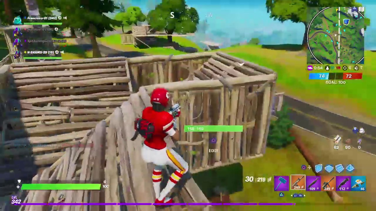 Fortnite x Kansas city chiefs - YouTube