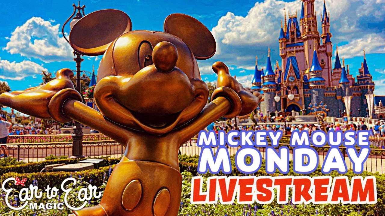 🔴 LIVE - Mickey Mouse Monday Livestream - Disney World 06-19-23 - YouTube