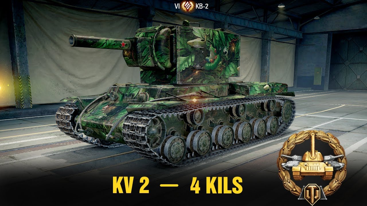 World Of Tanks Players Experience Intense Tank On Tank Action - KV2 ...