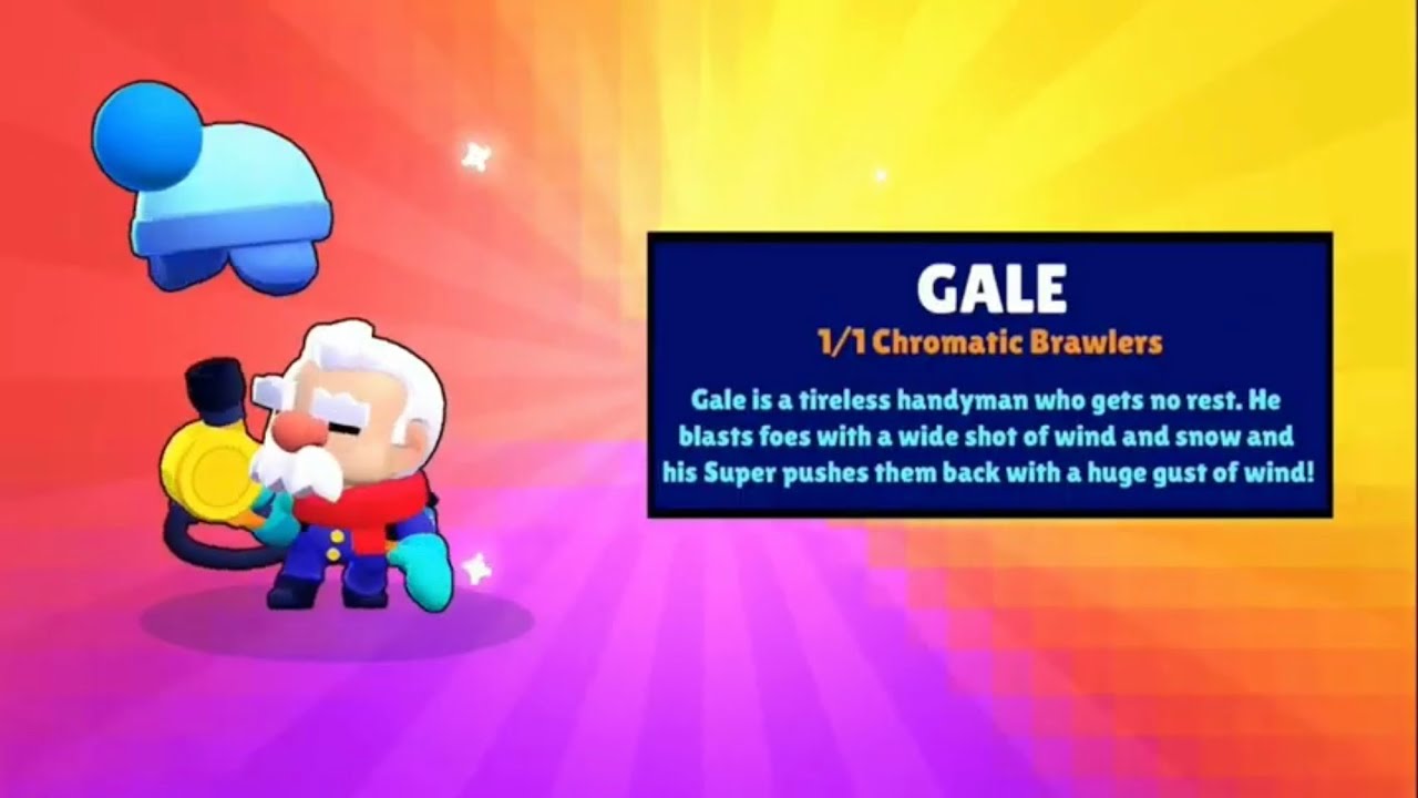 How to get new brawler gale - YouTube