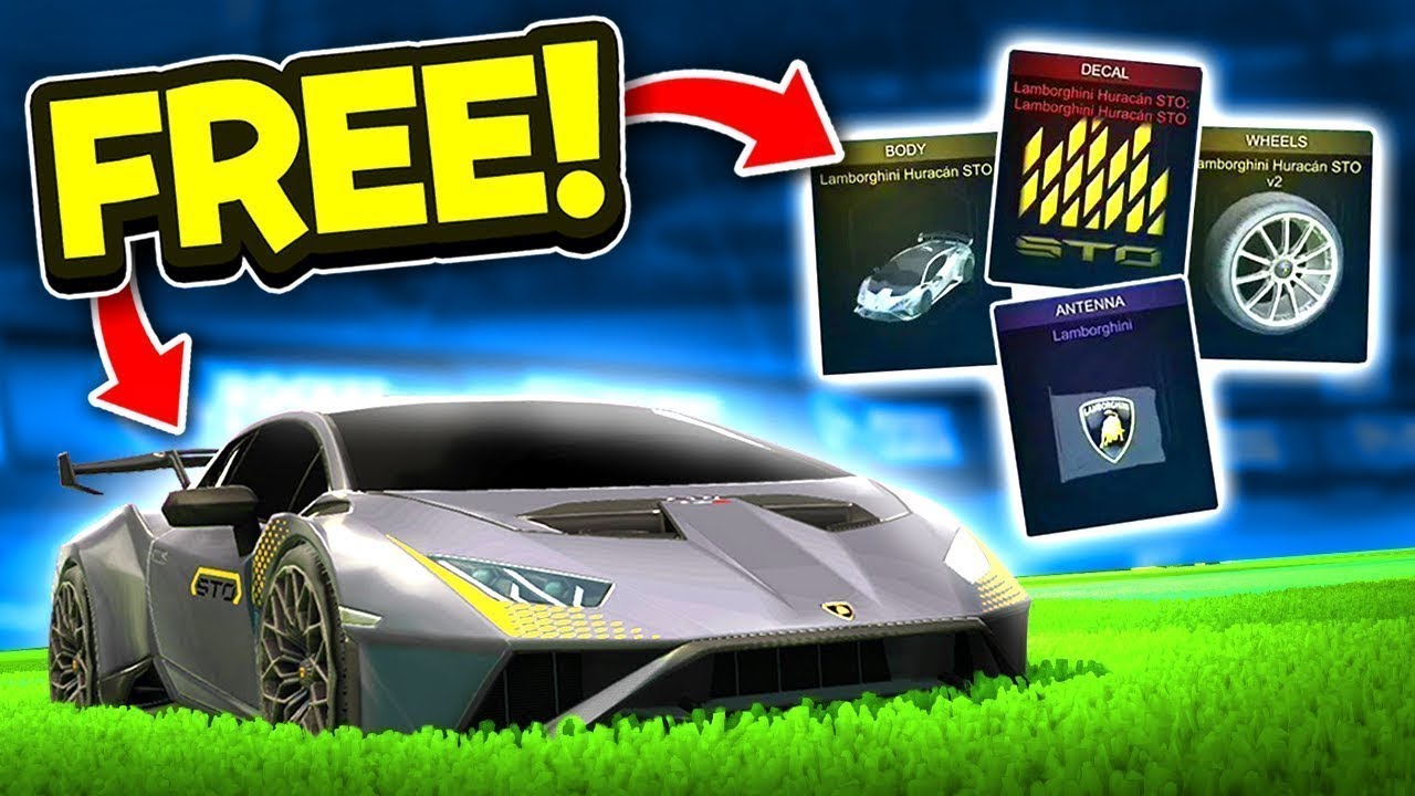 LAMBORGHINI HURACÁN For FREE In Season 17! (ROCKET LEAGUE!) - YouTube