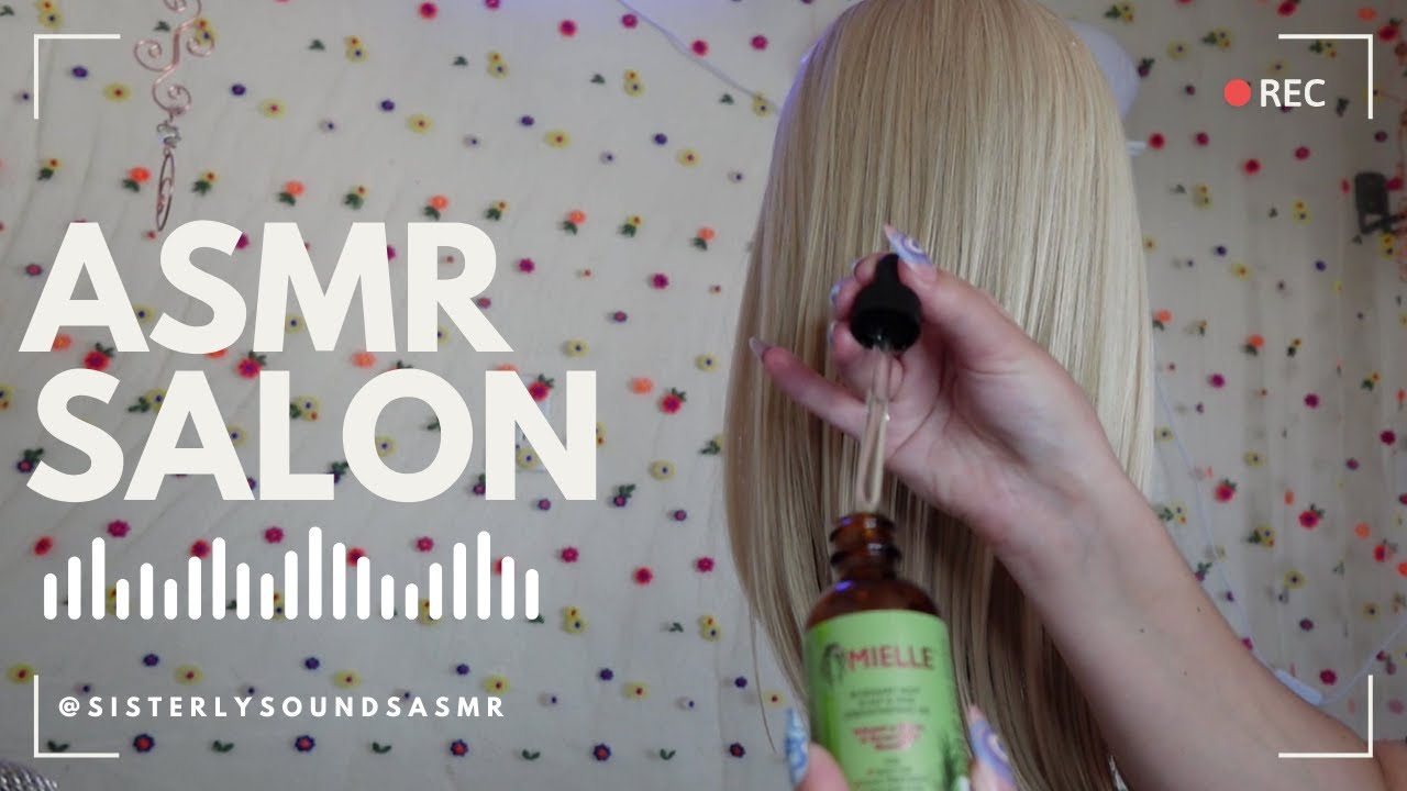 ASMR | Hair Care | Hair Salon - YouTube