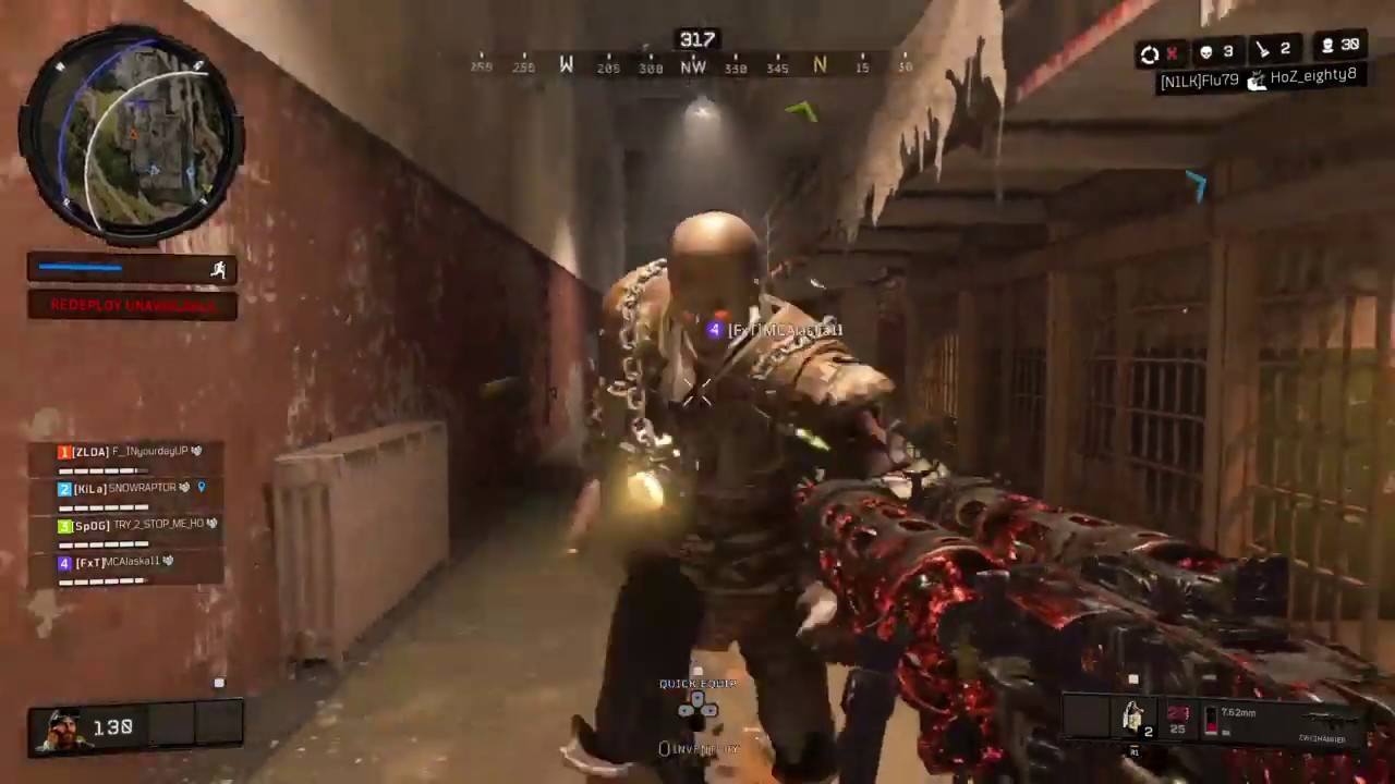 Killed Warden Call of Duty®: Black Ops 4 Alcatraz Blackout - YouTube