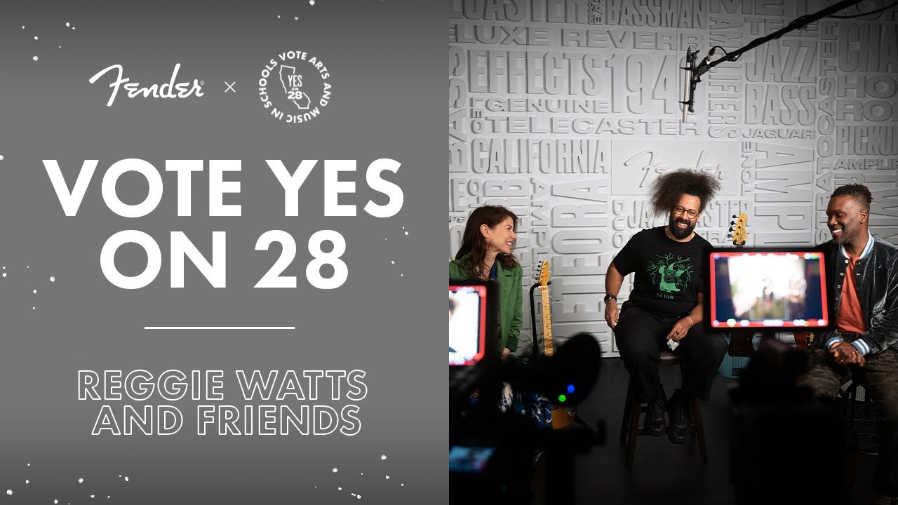 Reggie Watts and Friends | Vote Arts and Music | Fender - YouTube