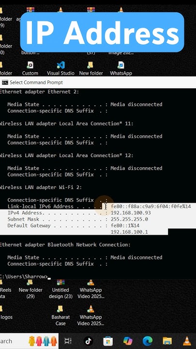 How to Find IP Address Using CMD | Quick & Easy Windows Tutorial - YouTube