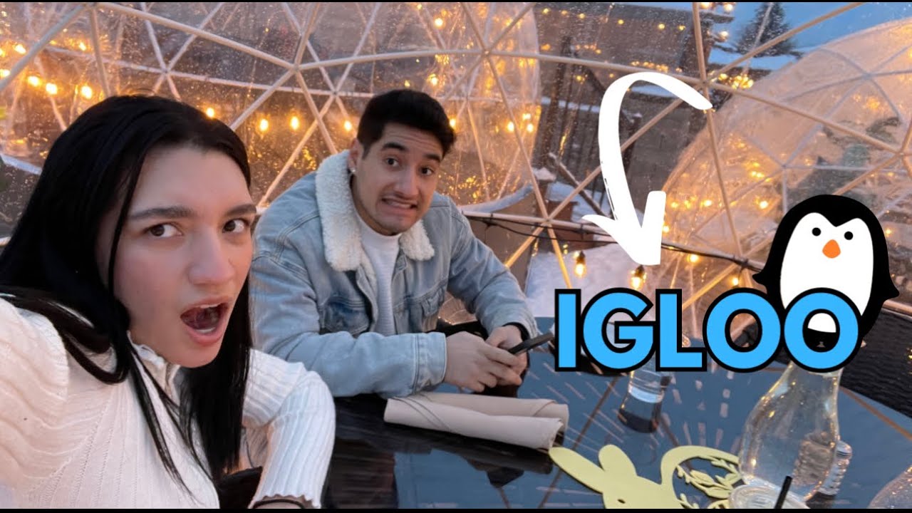 We had EASTER DINNER IN AN IGLOO **COLD** | Vlog 31 - YouTube