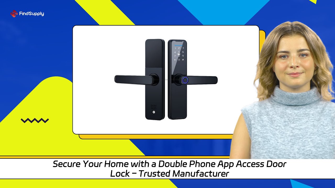Secure Your Home with a Double Phone App Access Door Lock – Trusted ...