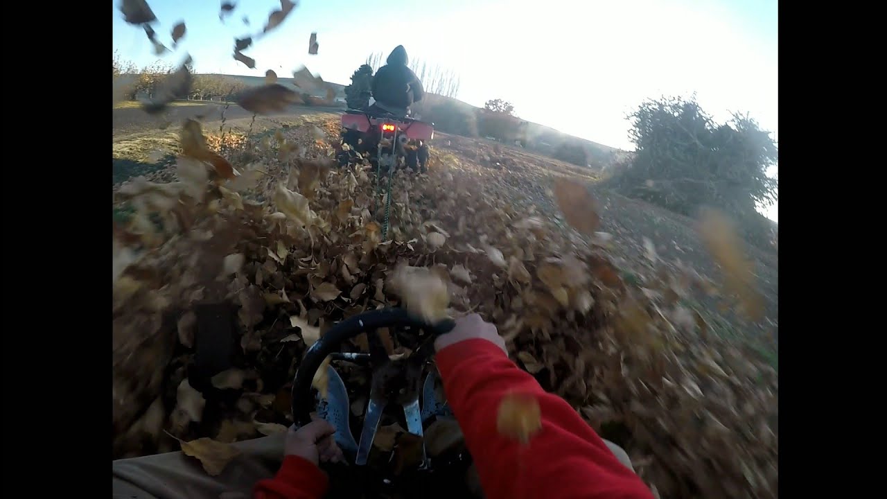 Officially wrecked the go-kart! (We flipped over) - YouTube