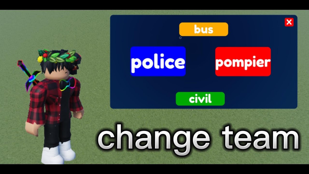 comment faire un change team sur roblox studio ! Fr tuto - YouTube