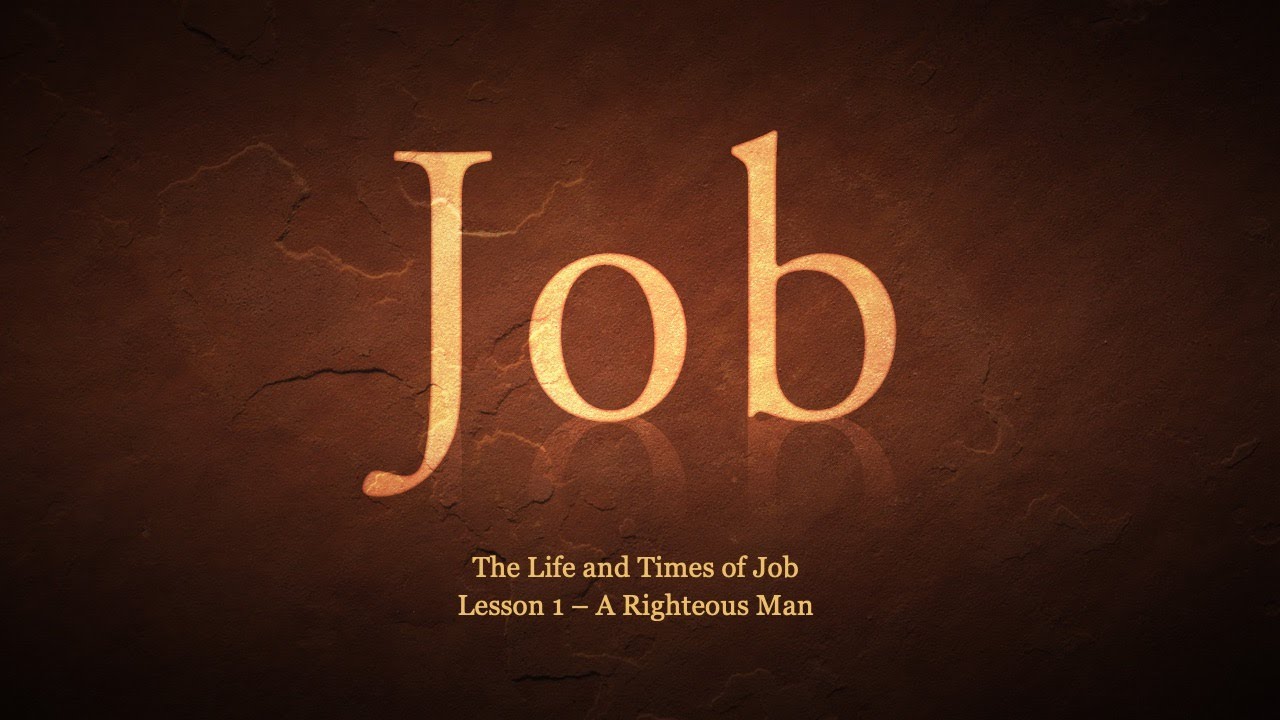 Life and Times of Job, A Righteous Man - Phil Gabbard - YouTube