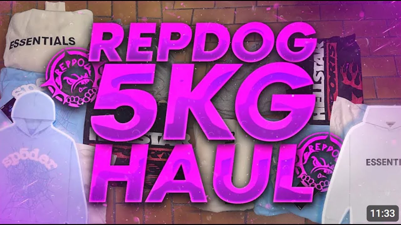 5 KG REPDOG HAUL (use code ace123) - YouTube
