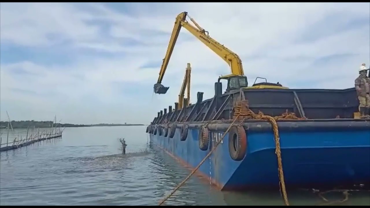 Dredging PLTU Sulsel Barru 2 - YouTube