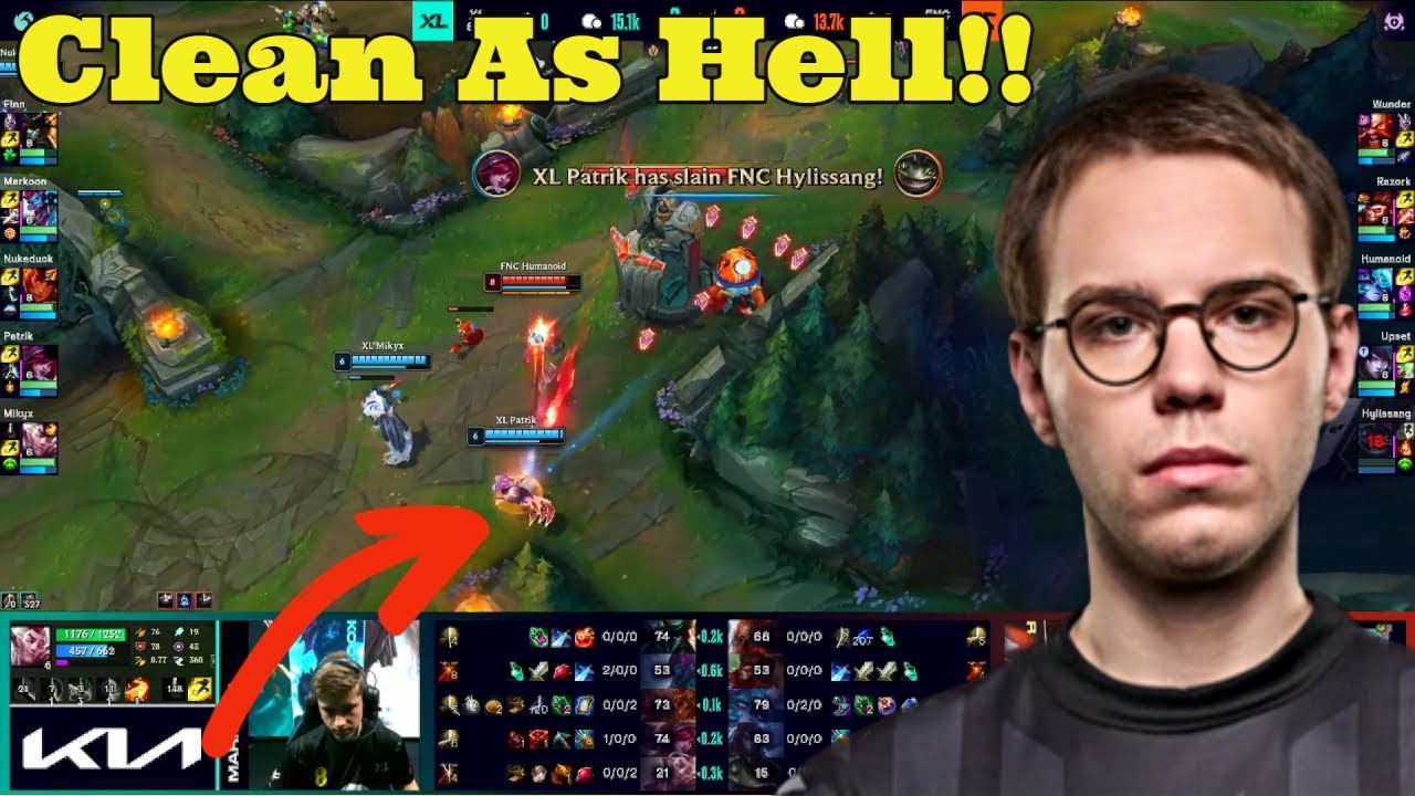 Partick Was STYLING On FNC In The LEC!! - YouTube