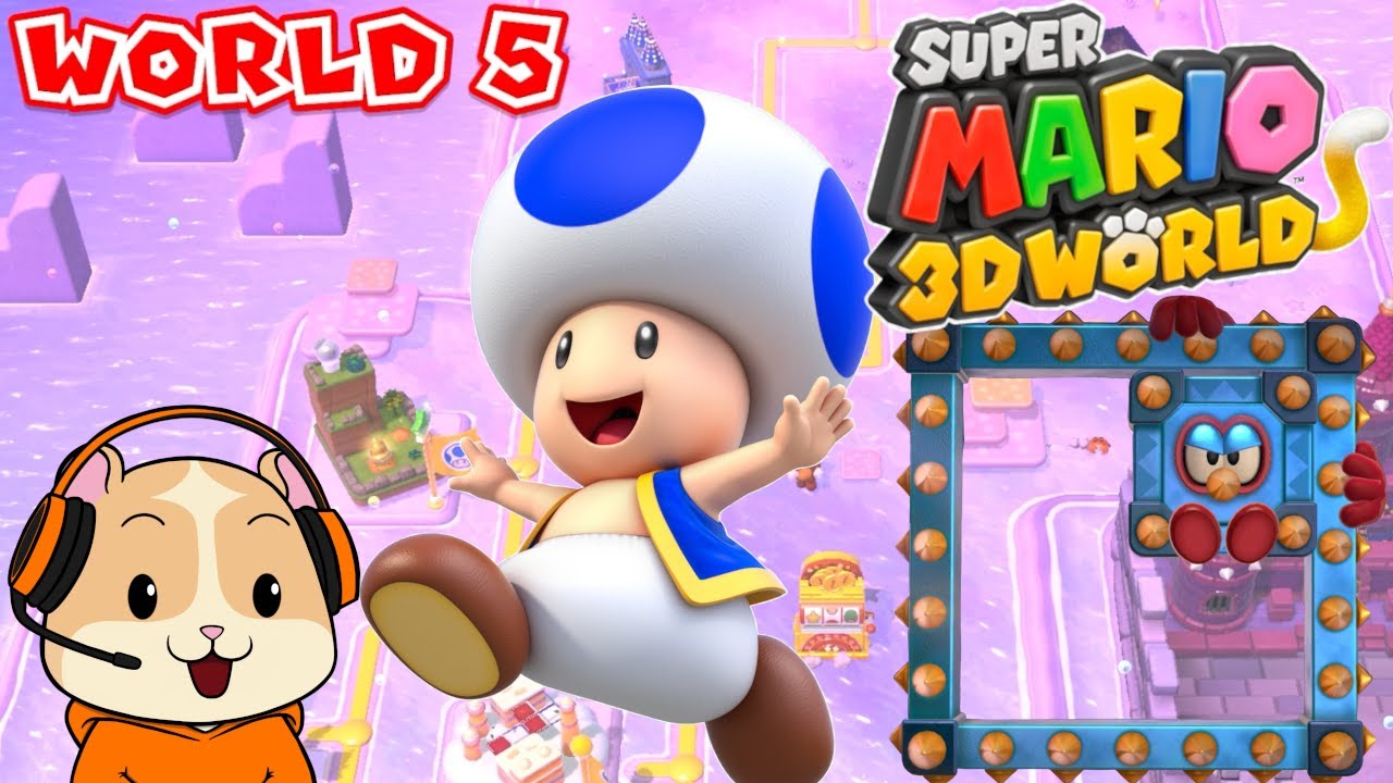 King Ka-Thunk goes Kerplunk! Super Mario 3D World PART 5! - YouTube