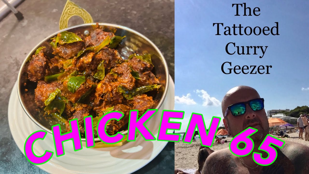 Chicken 65 indian starter / side / main bir restaurant takeaway recipe ...