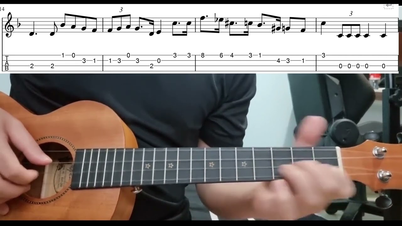 Star Wars Theme - Easy Beginner Ukulele Tab With Playthrough Tutorial ...