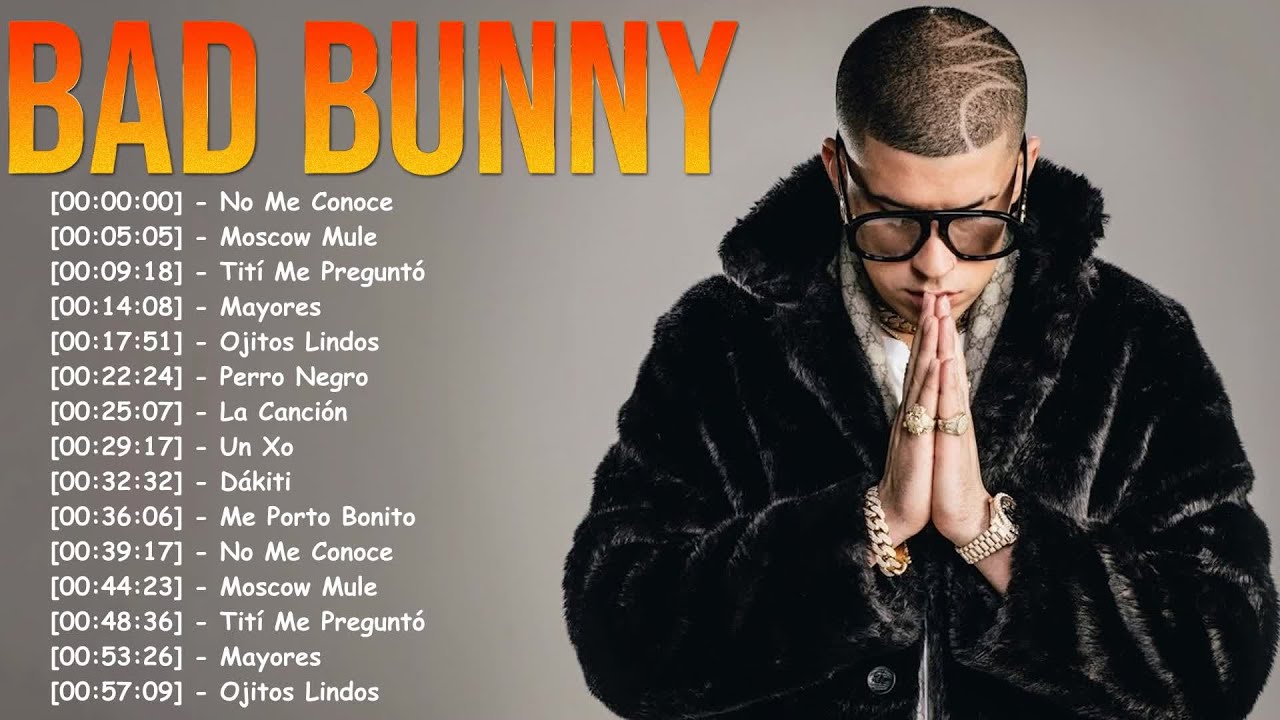 Bad Bunny Grandes Colaboraciones – Junto a Jhayco, Rauw Alejandro, Feid ...