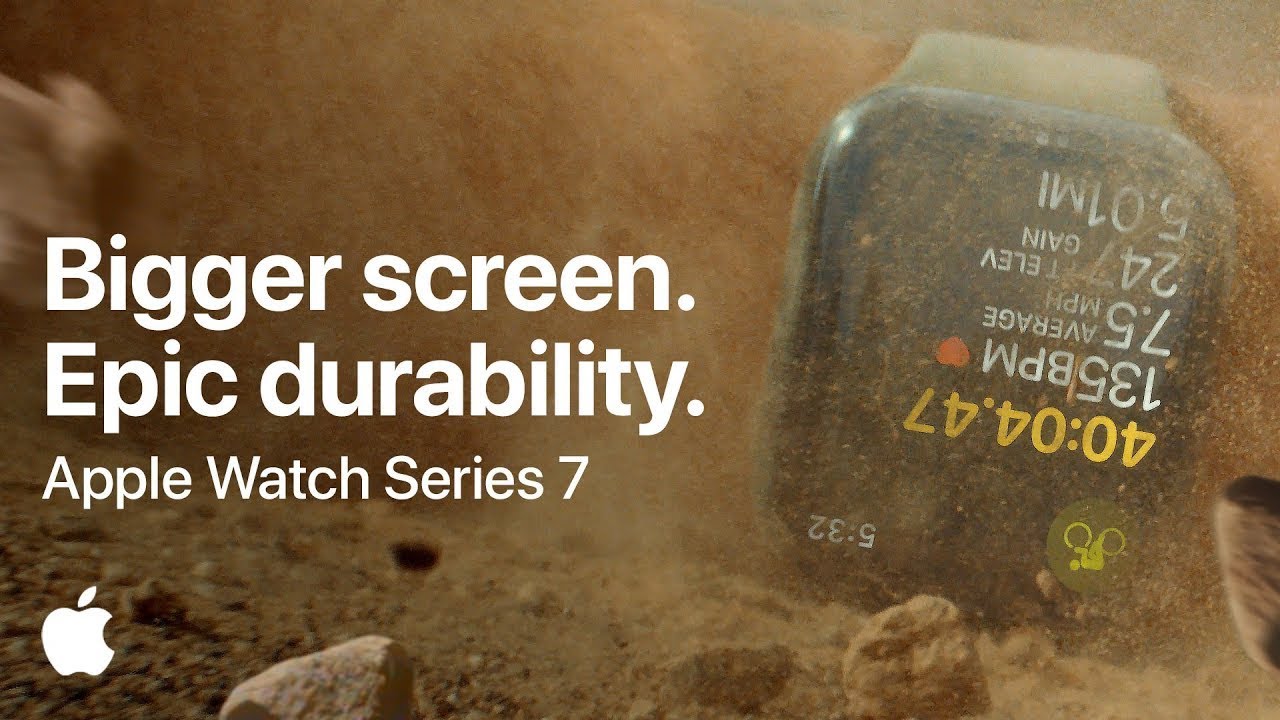 Bigger screen. Epic durability. | Apple Watch Series 7 | Apple - YouTube