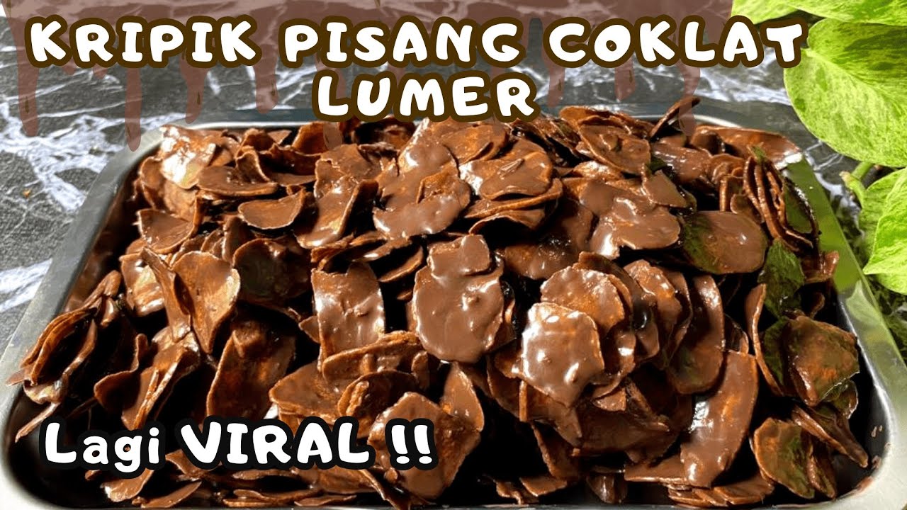 Virall Kripik Pisang Coklat Lumer Cocok Buat Ide Usaha Youtube