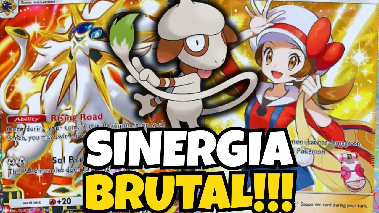EL NUEVO Smeargle Tiene una SINERGIA BRUTAL con Solgaleo EX - YouTube