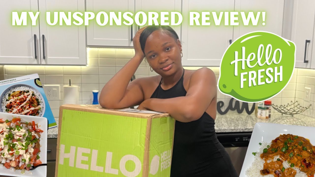 I TRIED HELLO FRESH FOR A WEEK! IS IT WORTH IT? *UNSPONSORED REVIEW ...