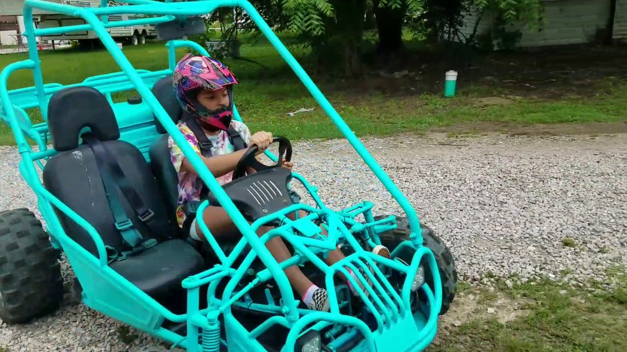 Carter Maxxam 150cc go cart vs Baha Heat 196cc Minibike - YouTube