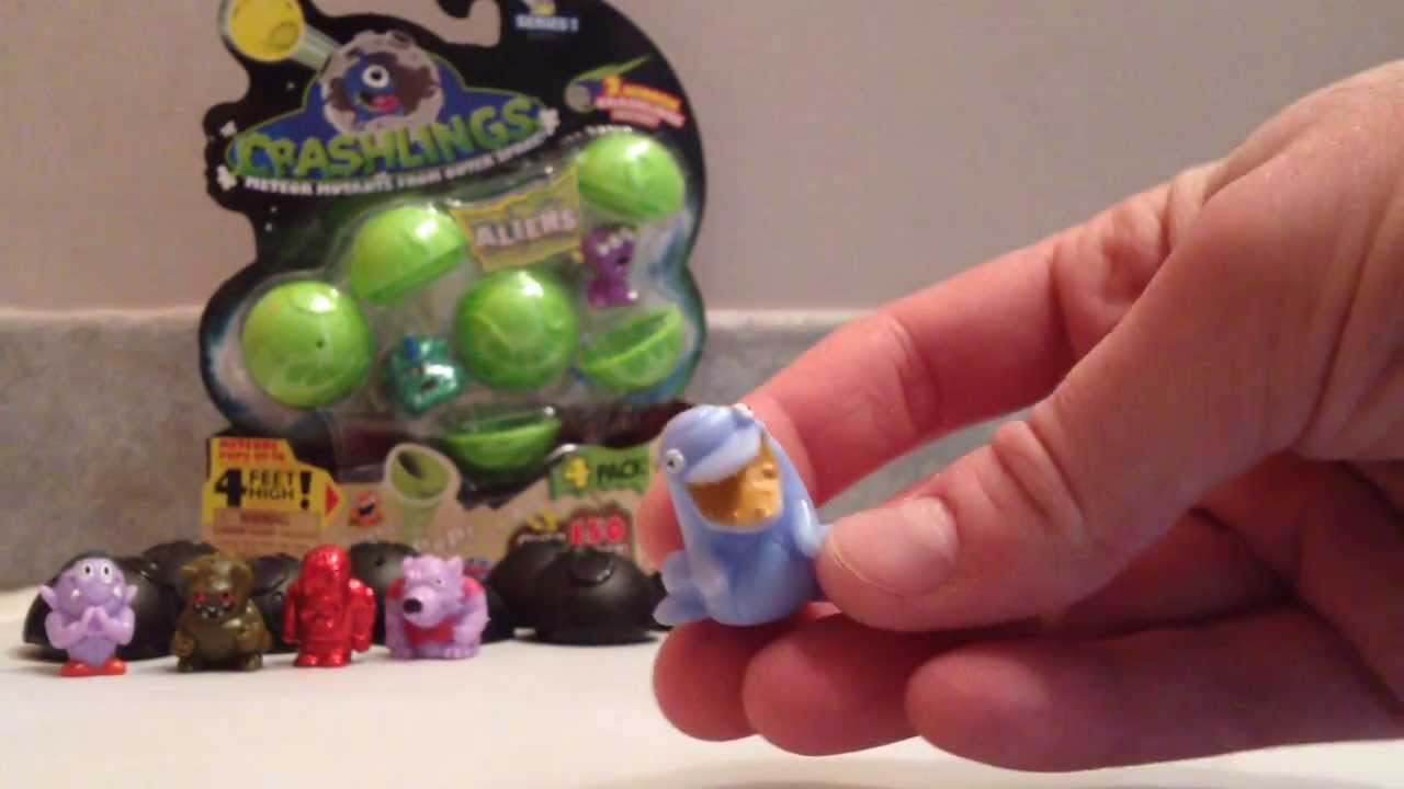Crashlings...new mini figures from Wicked Cool Toys - YouTube