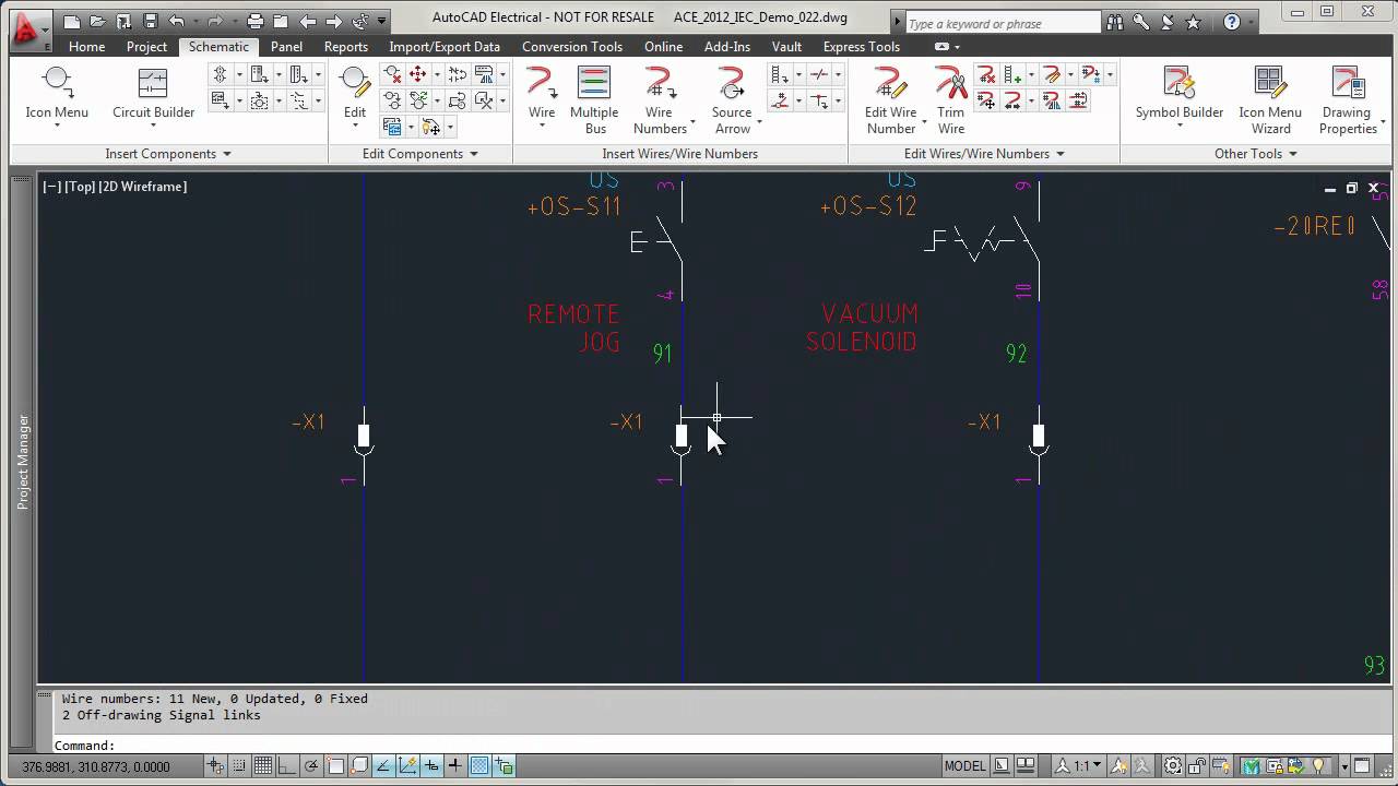 Automatic Wire Numbering and Component Tagging IEC - YouTube