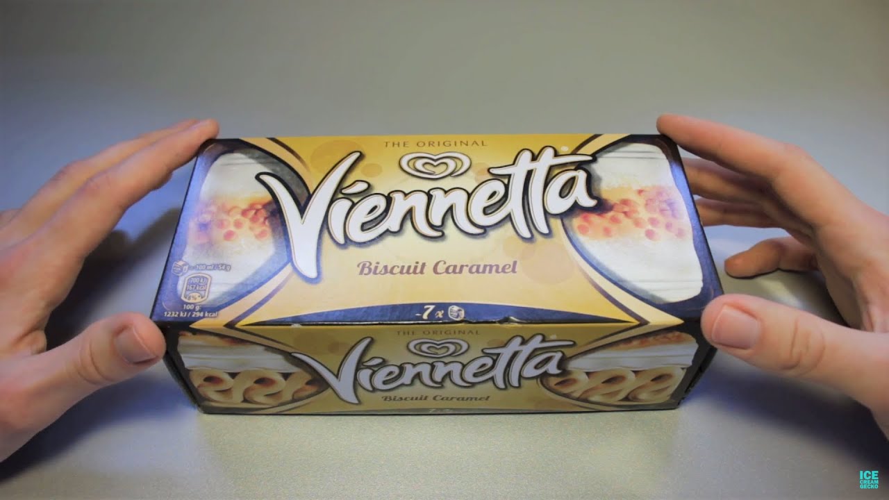 Viennetta Biscuit Caramel Review - YouTube