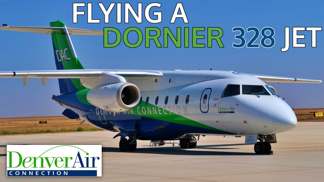 Flying the Dornier 328 Jet in the USA - YouTube