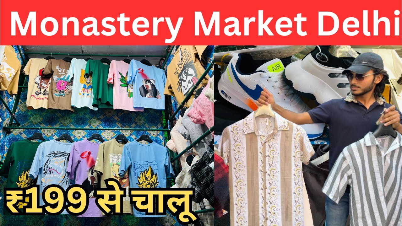 Monastery Market Delhi || Tibetan Market in Delhi || summer Collection ...