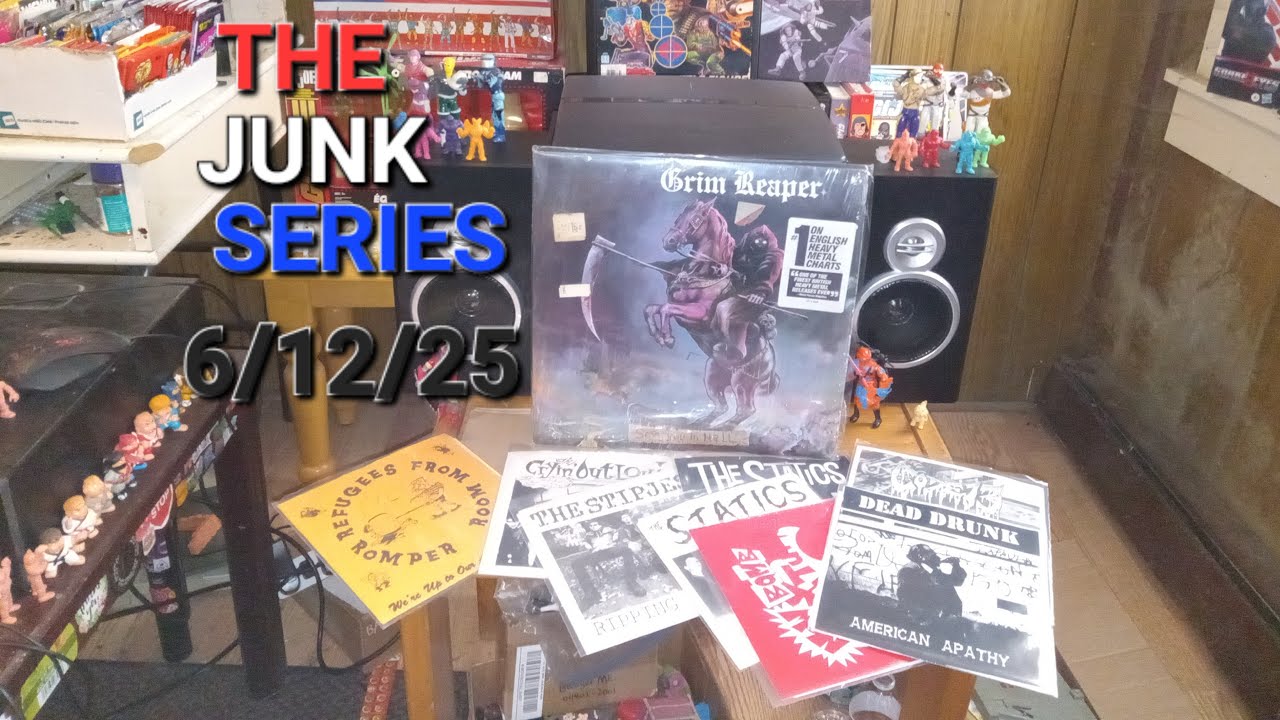 90s Punk 7"s & Grim Reaper LP/The Junk Series 6/12/25 - YouTube