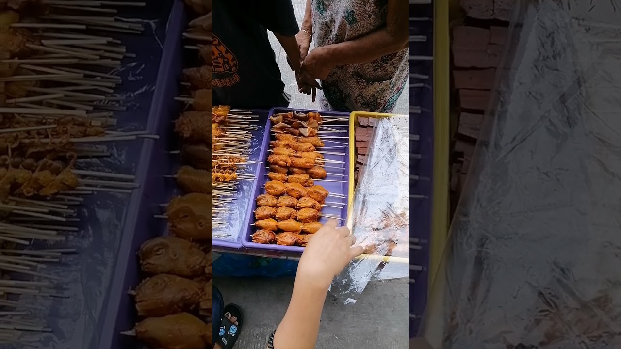 barbecue and isaw|street food - YouTube