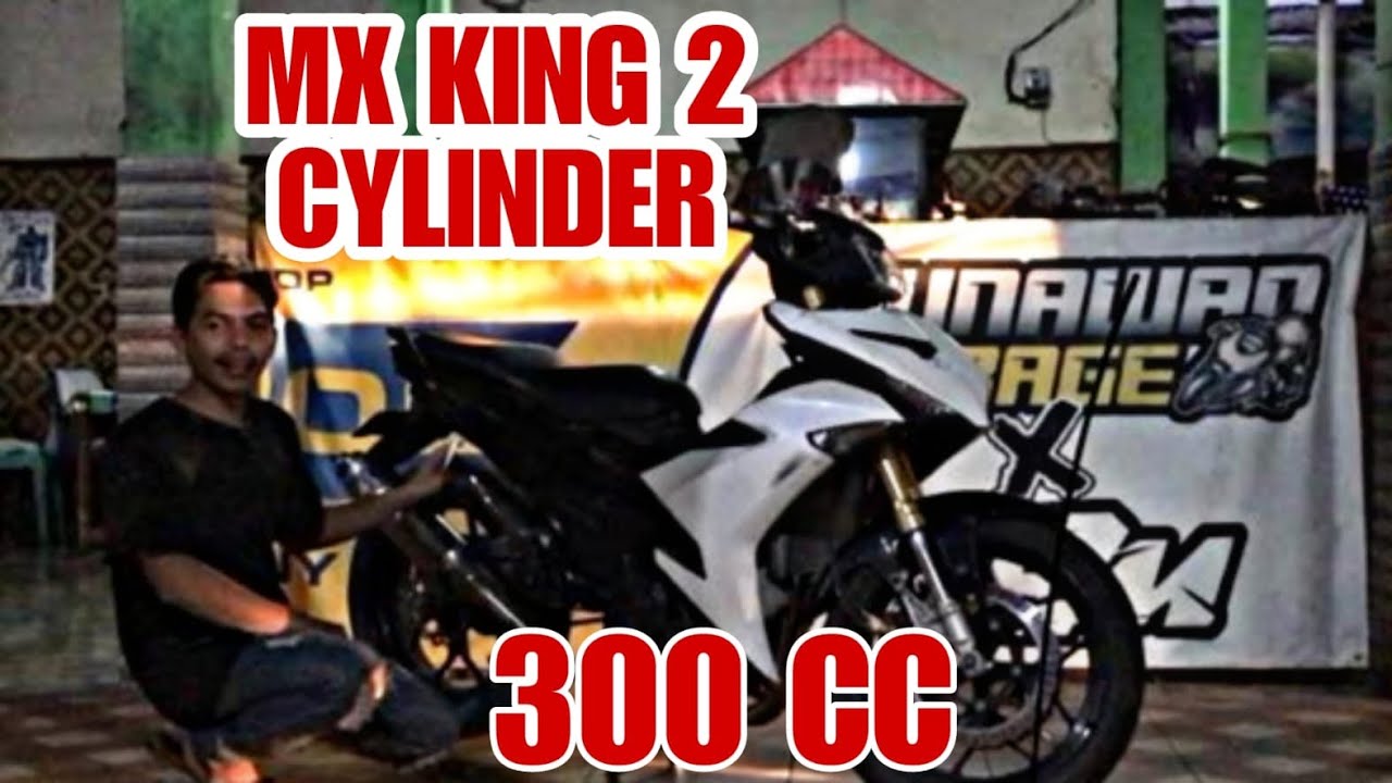 Cek sound mx king 2 cylinder 300cc 😅 - YouTube