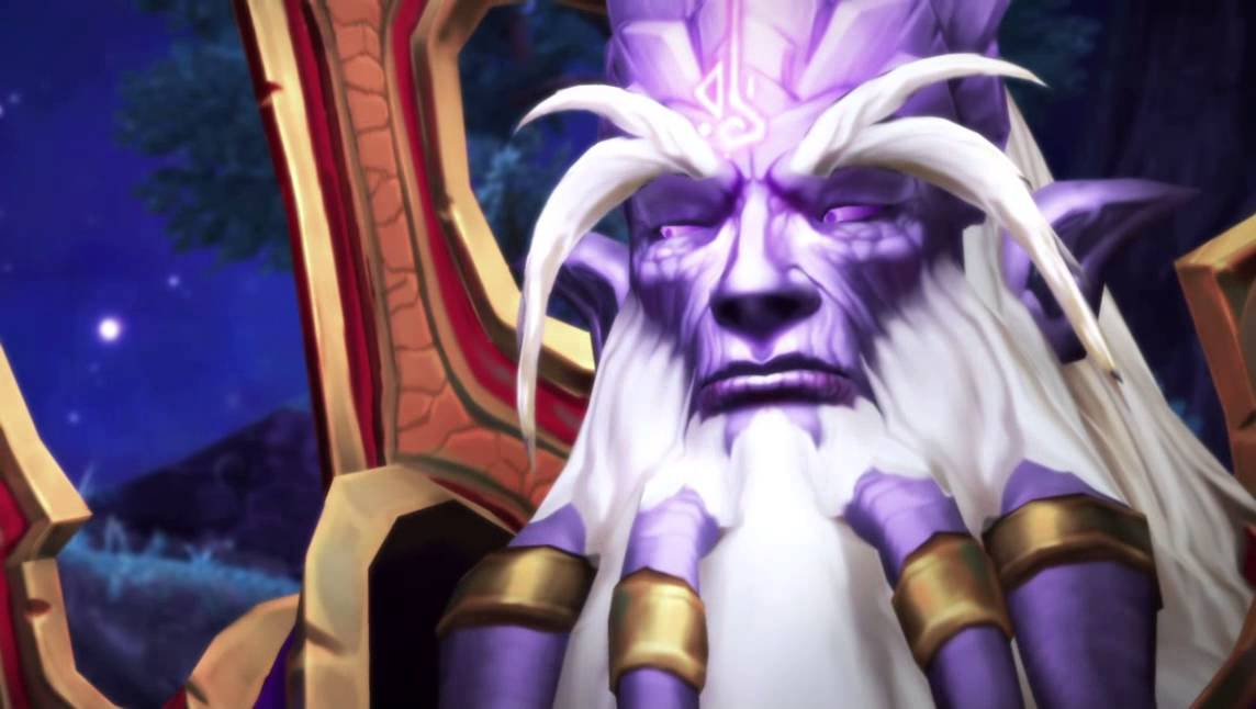 Warlords of Draenor Cutscene: The Draenei's Sacrifice - YouTube