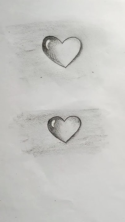 how to draw heart water drop / water drop #water #waterdrop #art # ...