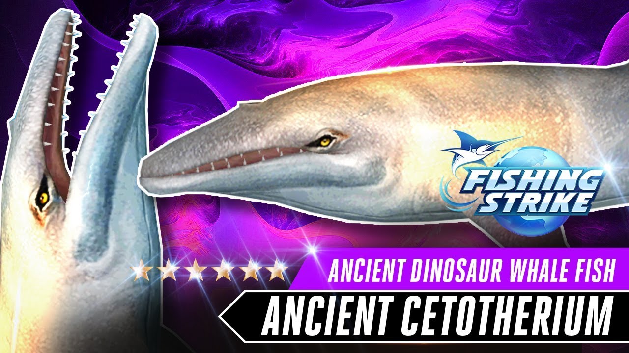 CETOTHERIUM - VIOLENT ANCIENT DINOSAUR MONSTER WHALE FISH - 【釣魚大亨 ...