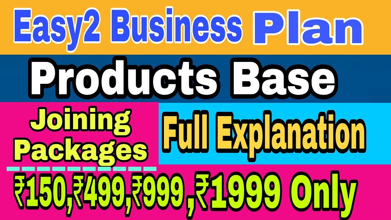 Easy2 Plan|Easy2 Full plan Explanation|New Plan Launched - YouTube