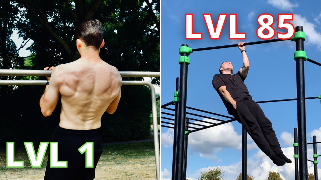 LEVEL 1-100 PULL UPS | Check Out Yours! - YouTube