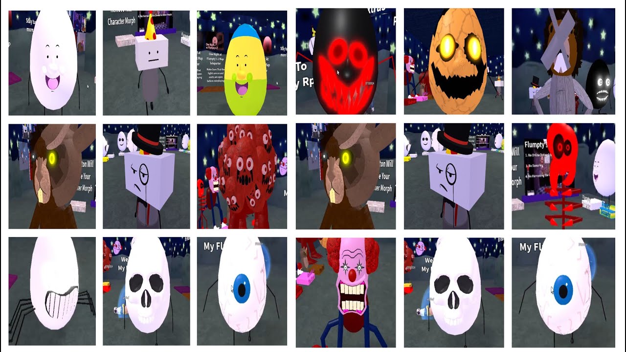 ONaF Roleplay (Roblox) - ALL CHARACTERS - YouTube