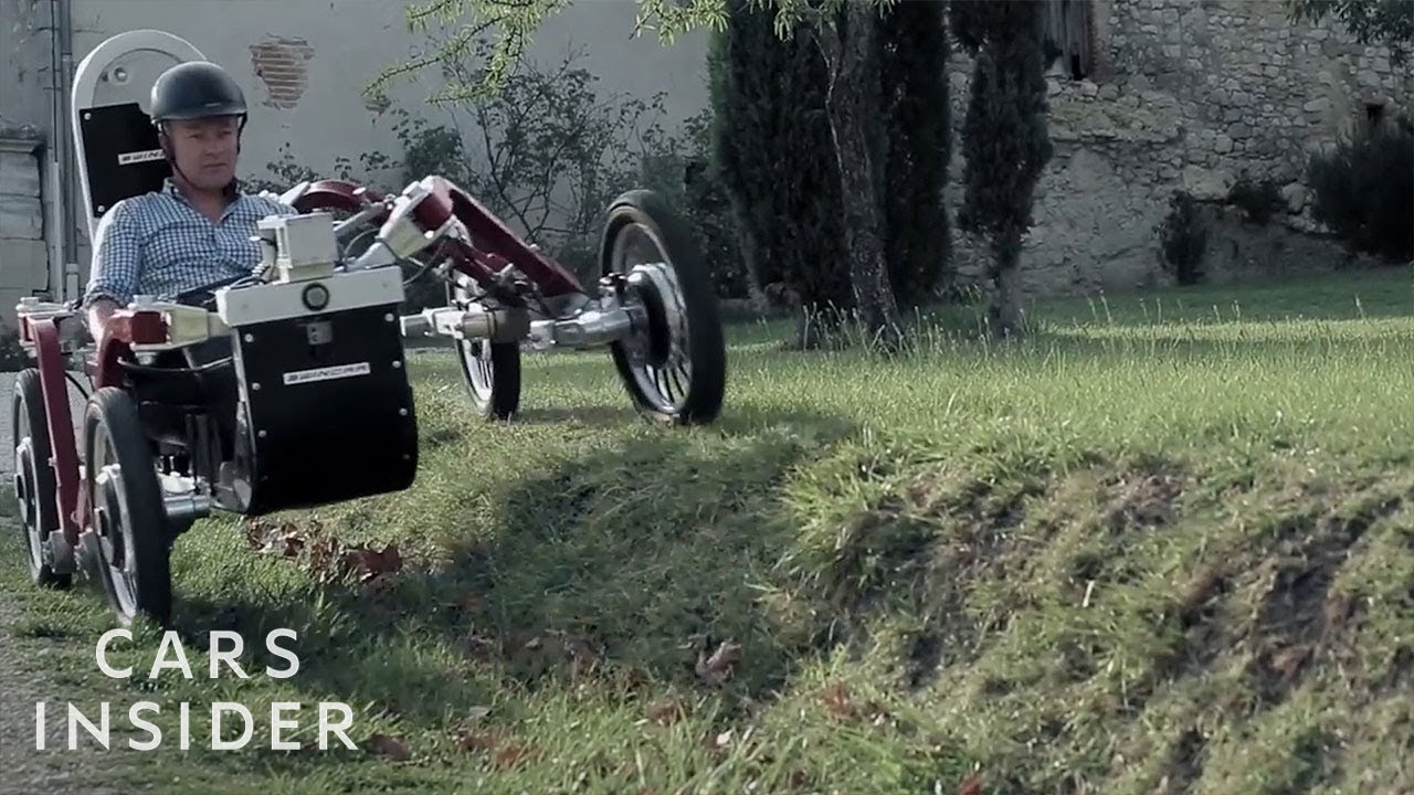 It's Nearly Impossible To Flip Over In This Spider-Like Vehicle - YouTube