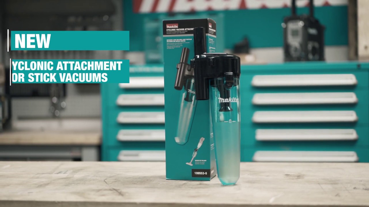 MAKITA Cyclonic Vacuum Attachment - YouTube