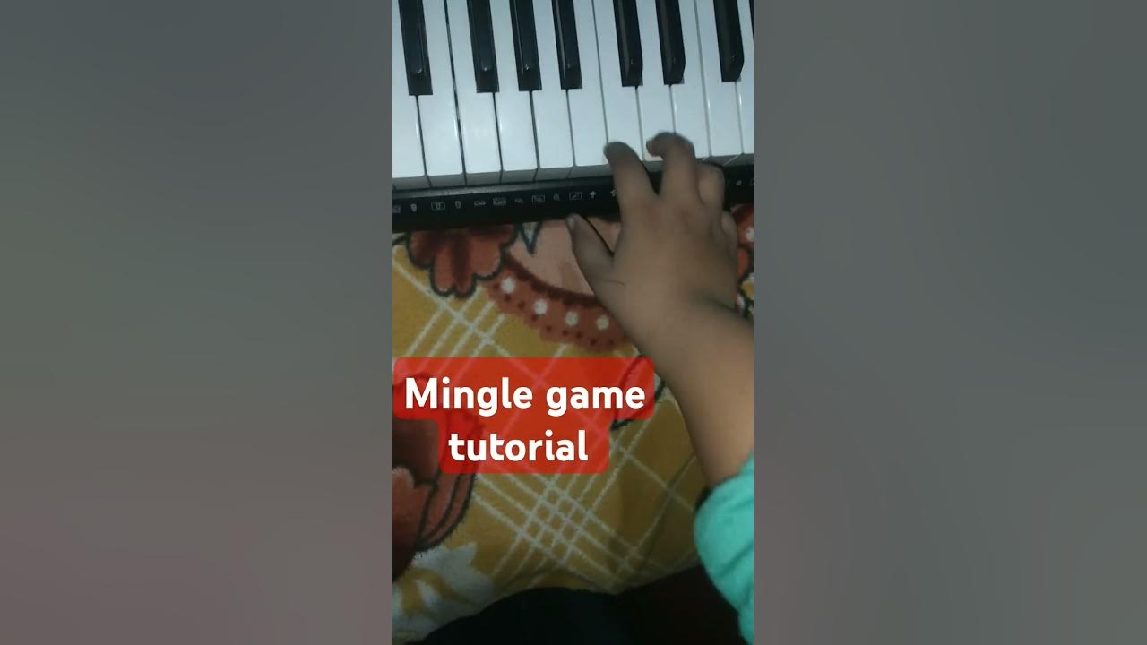 How to play mingle game song in piano - YouTube