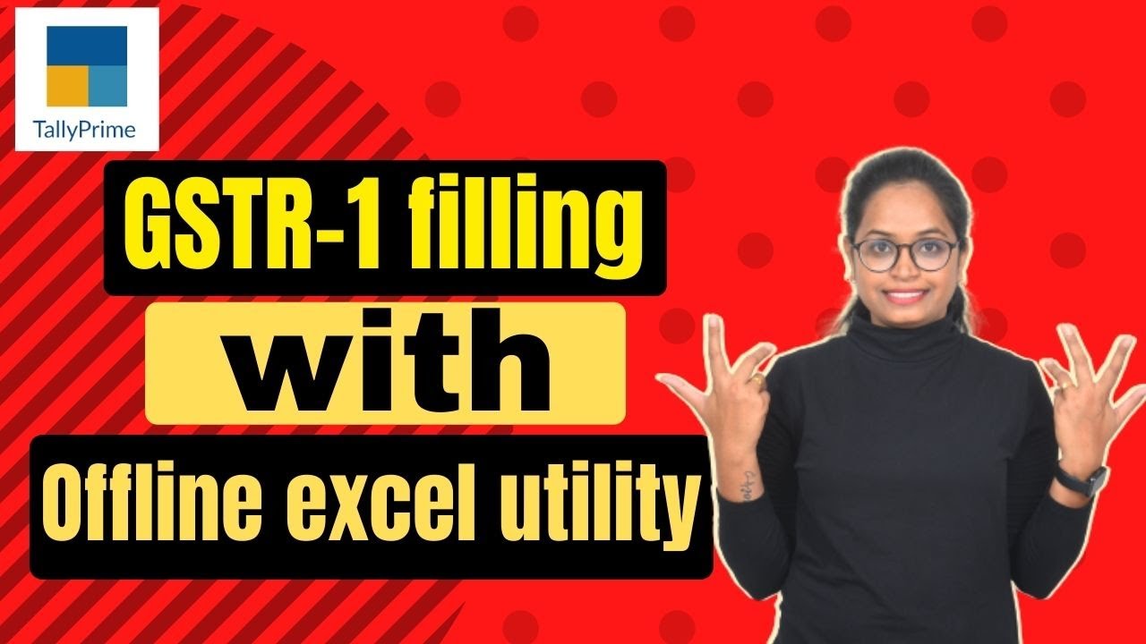 GSTR1 Return Through Offline Utility In Hindi How To Prepare JSON For GSTR1 Return Through Offline Utility In Hindi How To Prepare JSON For
