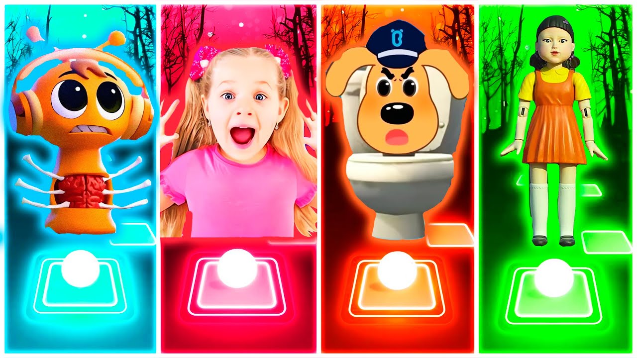 Sprunki Animation Vs Diana Vs Sheriff Labrador Vs Squade Game2 - YouTube